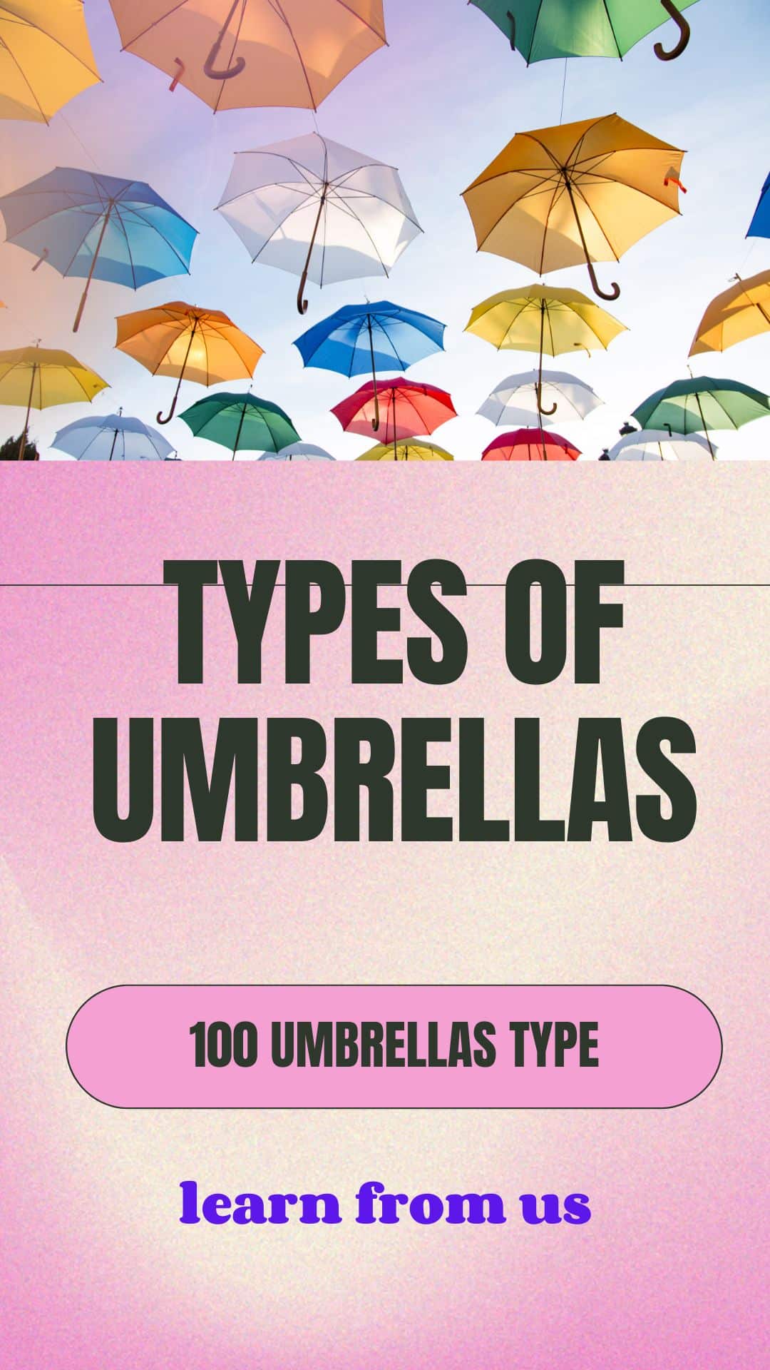The Ultimate Guide to Types of Umbrellas: Learn 100 types - Umbrella TIPS
